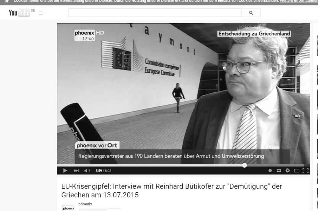 Reinhard Bütikofer ist ein böser Mensch!